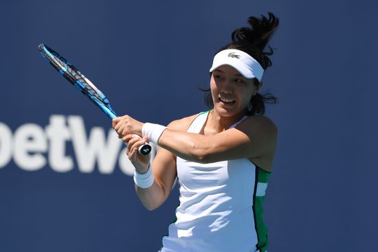 Kristie Ahn Vs Francesca Di Lorenzo Editorial Stock Photo - Stock Image ...