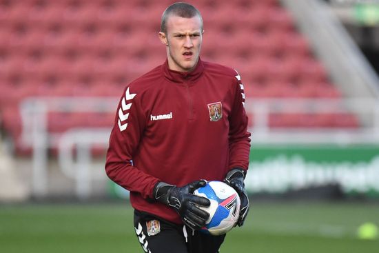 Northampton Town Goalkeeper Dylan Berry 35 Editorial Stock Photo ...