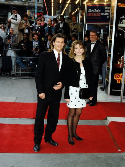 Caron Keating Husband Russ Lindsay C1991 Editorial Stock Photo - Stock ...