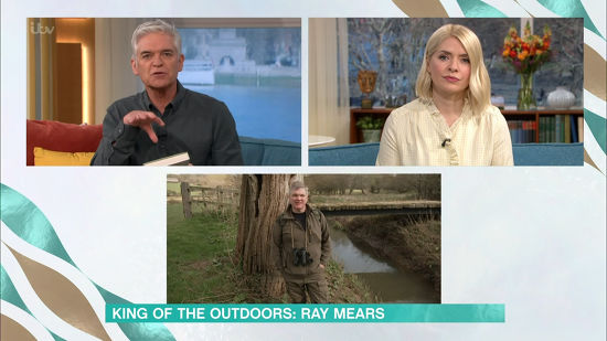 Phillip Schofield Holly Willoughby Ray Mears Editorial Stock Photo ...