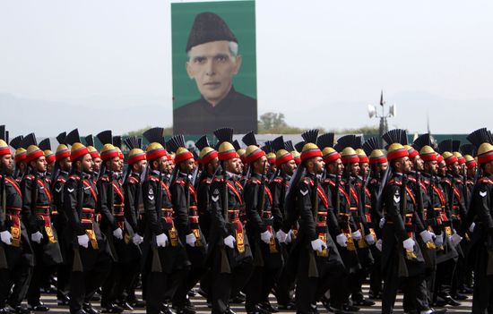 Pakistani Frontier Corps Fc Soldiers Pass Editorial Stock Photo - Stock ...