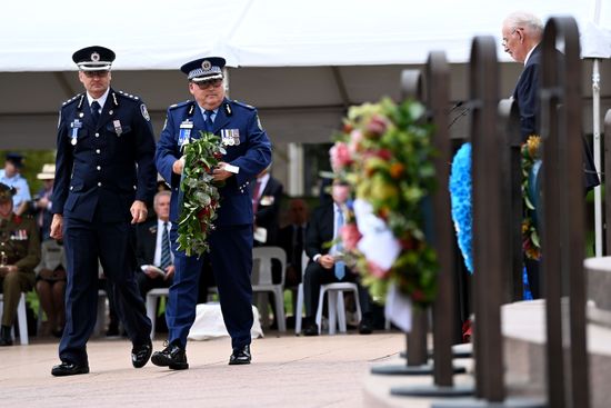 Nsw Rfs Commissioner Rob Rogers Left Editorial Stock Photo - Stock ...