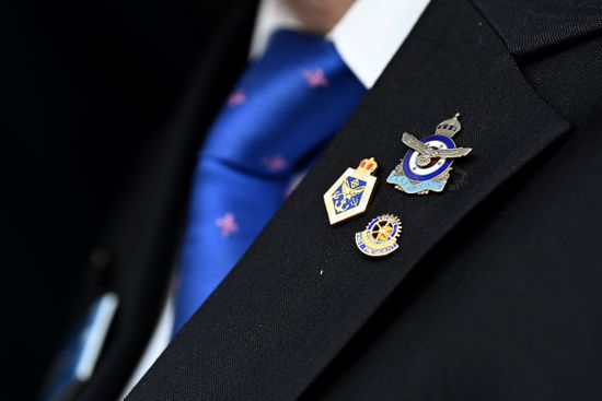Royal Australian Air Force Raaf Pins Editorial Stock Photo - Stock ...