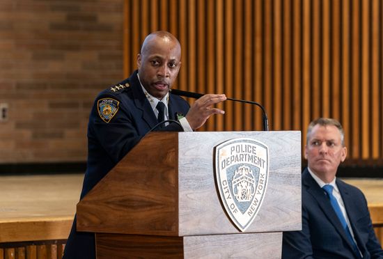 Nypd Press Briefing One Police Plaza Editorial Stock Photo - Stock ...