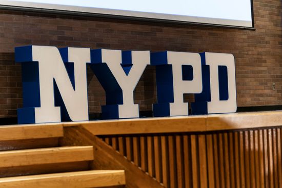 Nypd Press Briefing One Police Plaza Editorial Stock Photo - Stock ...