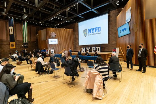 Nypd Press Briefing One Police Plaza Editorial Stock Photo - Stock ...