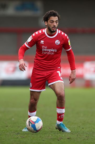 Crawley Towns Tarryn Allarakhia During Efl Editorial Stock Photo ...
