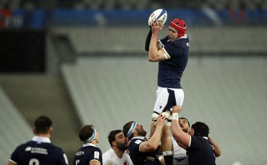 Grant Gilchrist Scotland Action During Rugby Editorial Stock Photo ...