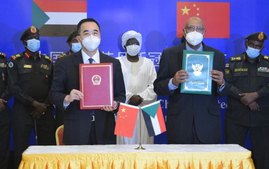 Chinese Ambassador Sudan Ma Xinmin L Editorial Stock Photo - Stock ...