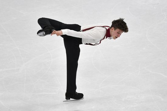 Lukas Britschgi Switzerland Performs During Mens Editorial Stock Photo ...