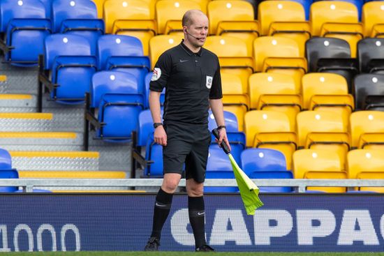 Assistant Referee Justin Amey During Efl Editorial Stock Photo - Stock ...