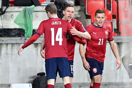 Czechs Midfielder Lukas Provod Celebrates After Editorial Stock Photo ...