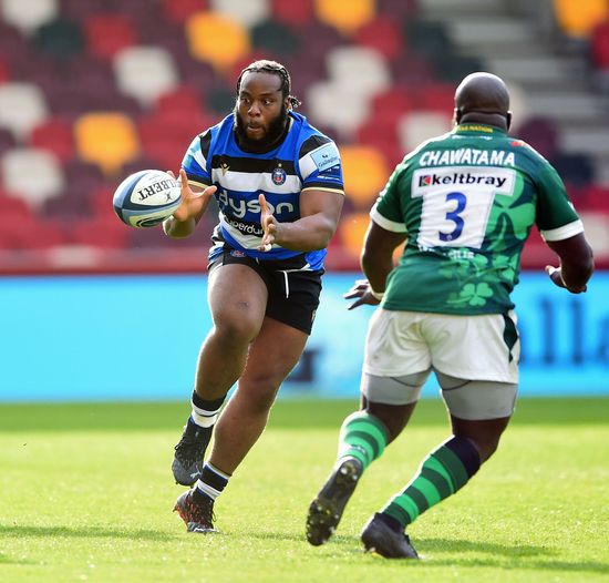 Beno Obano Bath Rugby Receives Ball Editorial Stock Photo - Stock Image ...