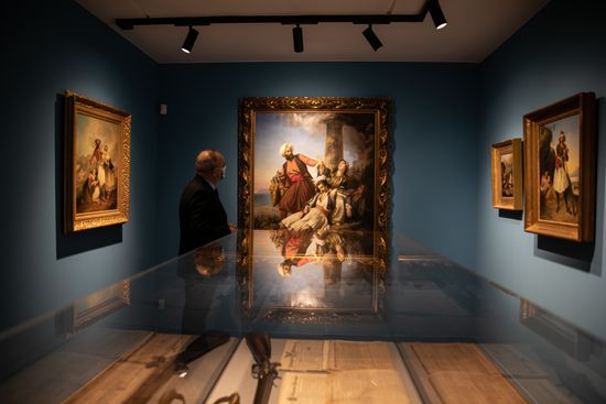 Founder Philhellenism Museum Constantinos Velentzas Looks Editorial ...