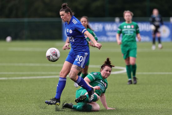 Natasha Flint Leicester City Action During Editorial Stock Photo ...
