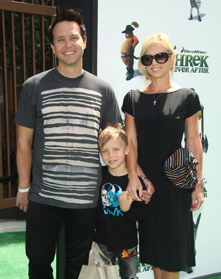 Mark Hoppus Wife Skye Everly Son Editorial Stock Photo - Stock Image ...