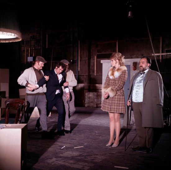 Pargiter Played By Ronald Radd Threatens Editorial Stock Photo - Stock ...