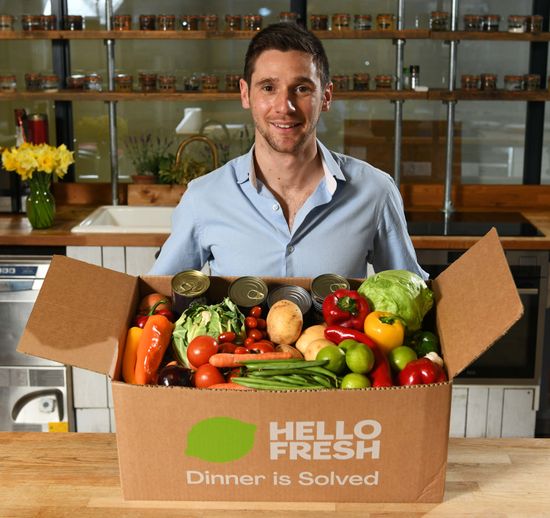 Laurent Guillemain Ceo Hellofresh Editorial Stock Photo - Stock Image ...