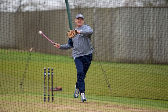Adrian Birrell First Team Manager Hampshire Editorial Stock Photo ...