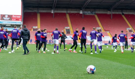 Barnsley Team Warm 2nd April 2021 Editorial Stock Photo - Stock Image ...