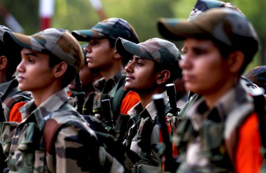 Indian Women Recruiters Indian Army Undergo Editorial Stock Photo ...