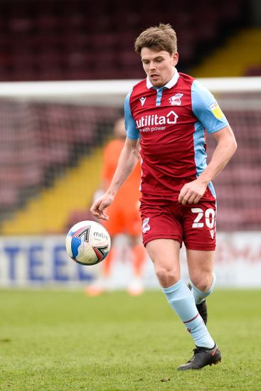Scunthorpe United Lewis Spence 20 Full Editorial Stock Photo - Stock ...