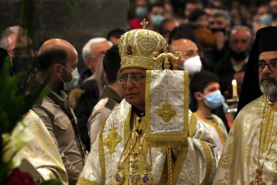 Youssef Absi Patriarch Melkite Greek Catholic Editorial Stock Photo ...