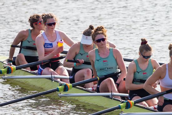 Cambridge University Womens Boat Race Team Editorial Stock Photo ...