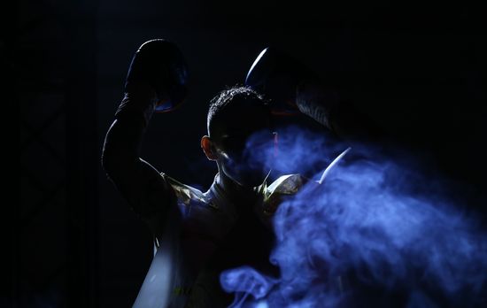 Pablo Carrillo Colombia Arrives Fight Against Editorial Stock Photo ...
