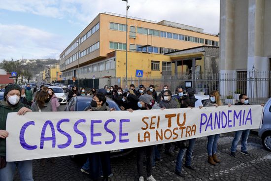 Pupils Madonna Assunta School Bagnoli District Editorial Stock Photo ...