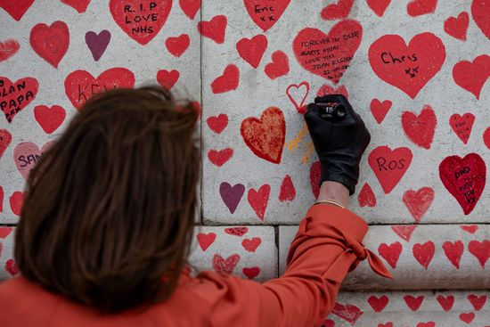 Fran Hall Member Covid19 Bereaved Families Editorial Stock Photo ...