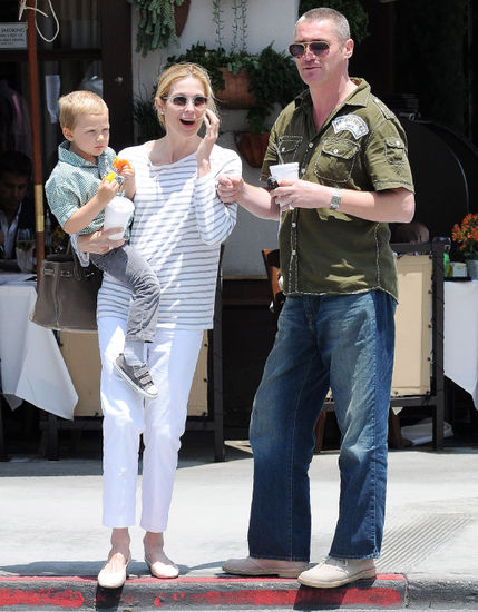 Kelly Rutherford Son Hermes Friend Editorial Stock Photo - Stock Image ...