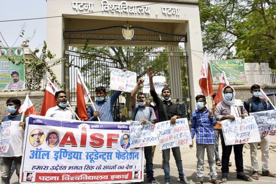 Members All India Students Federation Aisf Editorial Stock Photo ...