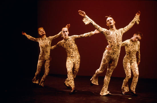 Michael Clark Dance Troupe Editorial Stock Photo - Stock Image ...