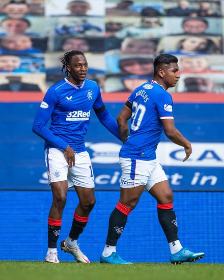 Joe Aribo Rangers Scores Celebrates His Editorial Stock Photo - Stock ...