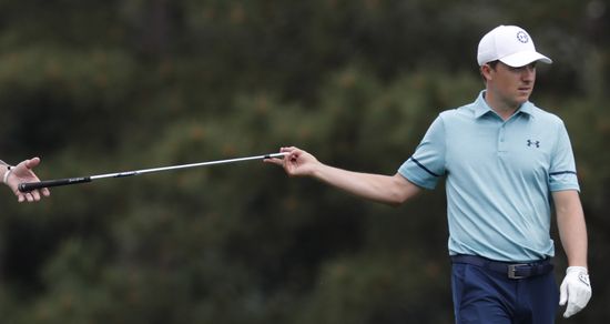 Jordan Spieth Usa Hands Off Club Editorial Stock Photo - Stock Image ...