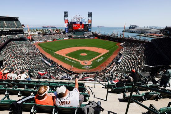 Overall View Oracle Park Home San Editorial Stock Photo - Stock Image ...