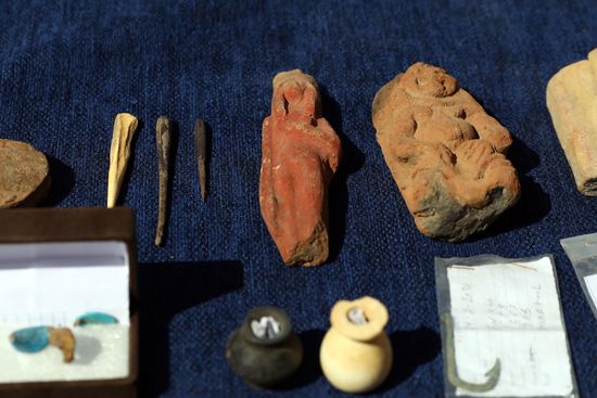 Cultural Relics Unearthed Archeological Site Lost Editorial Stock Photo ...