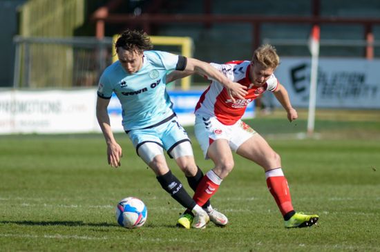 Fleetwood Towns Midfielder Daniel Batty 24 Editorial Stock Photo ...