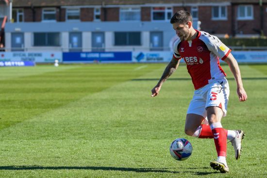 Fleetwood Towns Defender Danny Andrew 3 Editorial Stock Photo - Stock ...