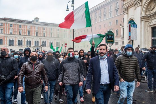 People Clash Antiriot Police During Demonstration Editorial Stock Photo ...