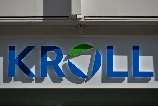 Logo Kroll Worlds Premier Provider Services Editorial Stock Photo ...