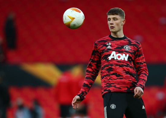 William Fish Manchester United Warms Ahead Editorial Stock Photo ...