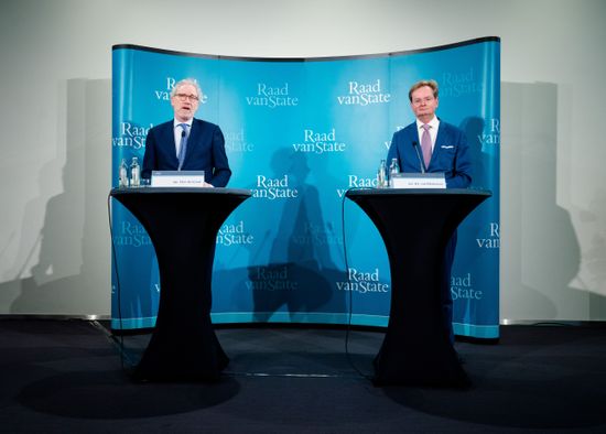 Vicepresident Thom De Graaf Chairman Administrative Editorial Stock ...