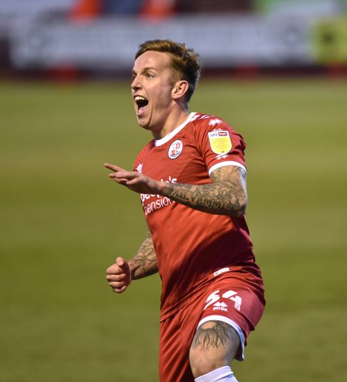 Jordan Maguiredrew Crawley Celebrates After Scoring Editorial Stock ...