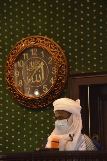 Chief Imam Lagos Island Central Mosque Editorial Stock Photo - Stock ...