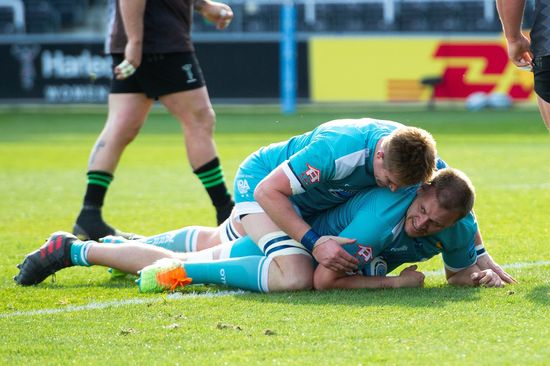 Joe Batley Worcester Warriors Celebrates His Editorial Stock Photo ...