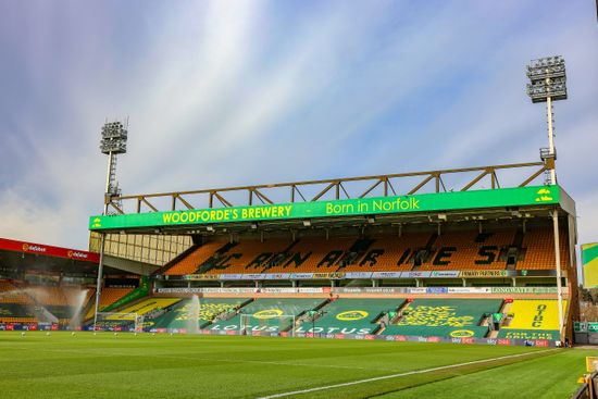 General View Inside Carrow Road Stadium Editorial Stock Photo - Stock ...