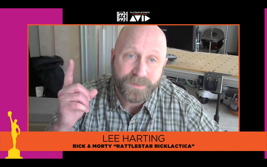 Lee Harting Accepting Award Best Edited Editorial Stock Photo - Stock ...