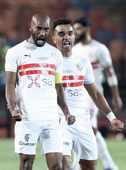 Alzamalek Player Shikabala L Celebrates After Editorial Stock Photo ...